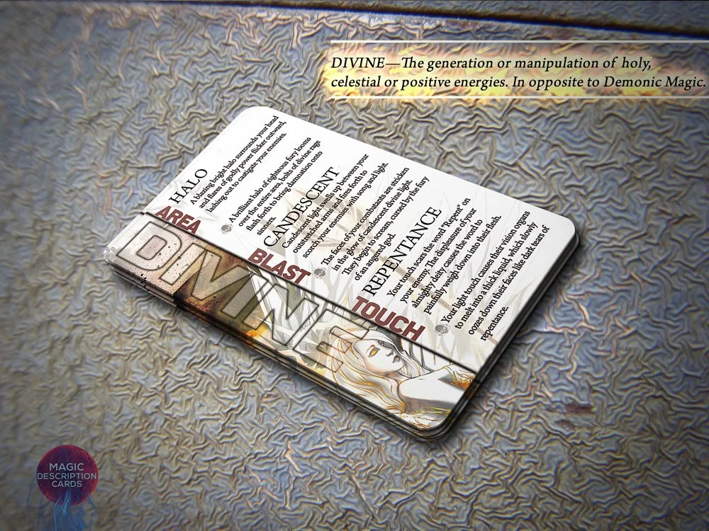 MAGIC DESCRIPTION CARDS — Hundreds of inspiring ways to describe the ...