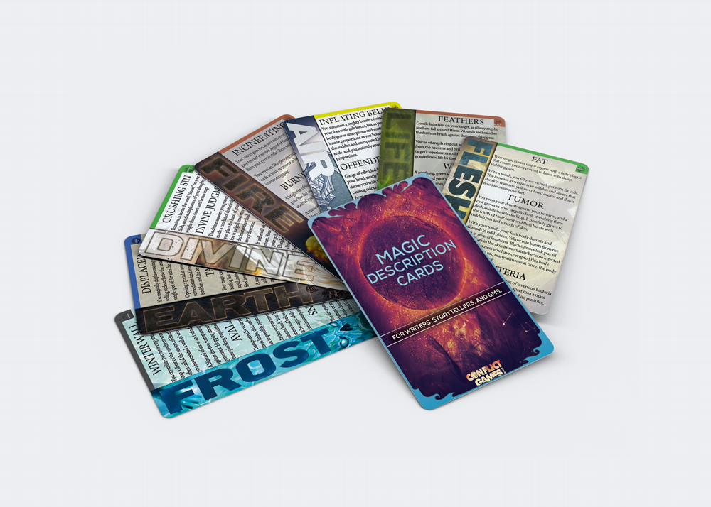 MAGIC DESCRIPTION CARDS — Hundreds of inspiring ways to describe the ...