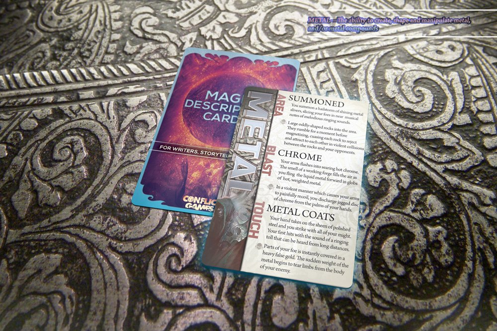 MAGIC DESCRIPTION CARDS — Hundreds of inspiring ways to describe the ...