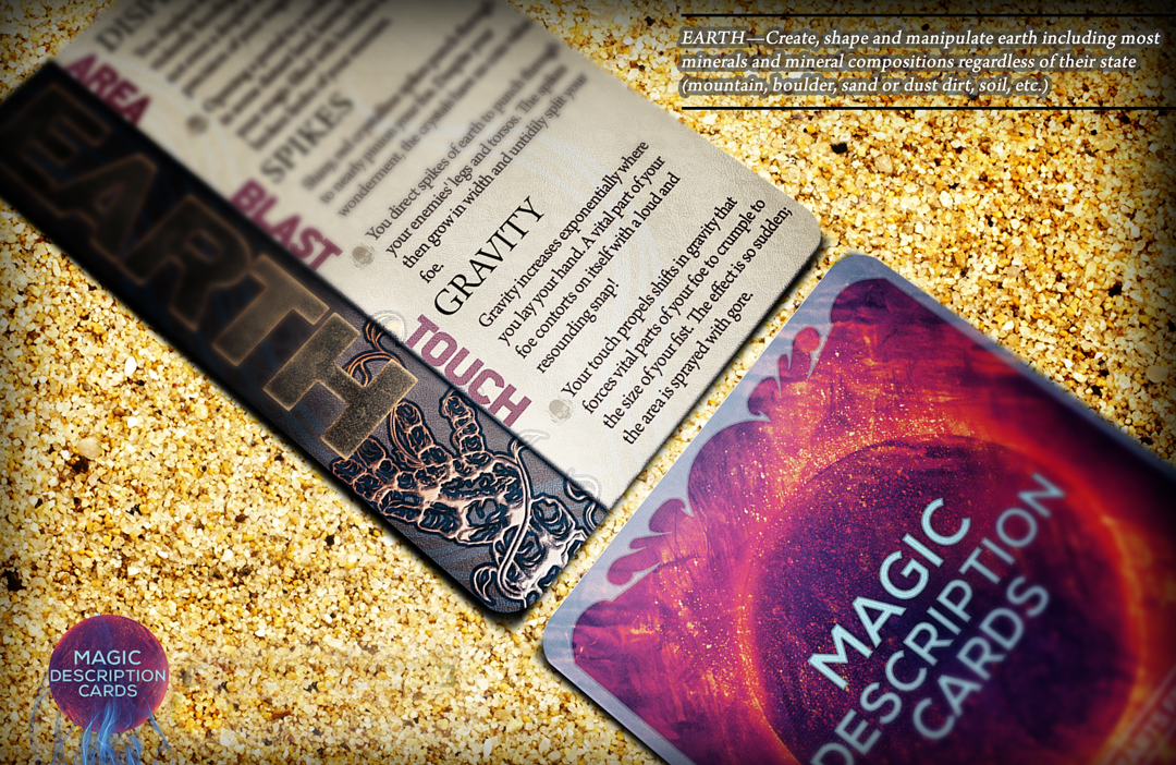 MAGIC DESCRIPTION CARDS — Hundreds of inspiring ways to describe the ...