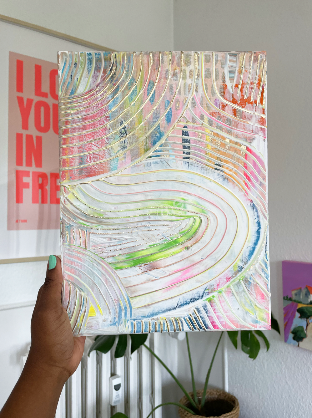 How to Create Textured Art with Acrylic Paint — EttaVee