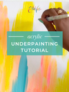 Acrylic Underpainting Techniques — EttaVee