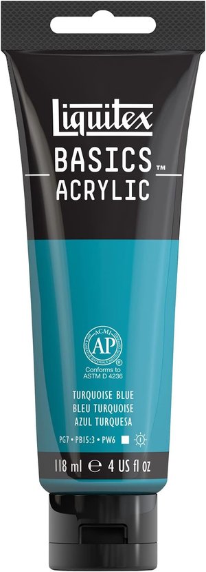 What Colors Make Turquoise + My Favorite Brand of Turquoise Blue Paint ...