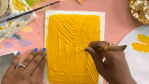 How to Create Textured Art with Acrylic Paint — EttaVee