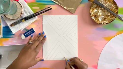 How to Create Textured Art with Acrylic Paint — EttaVee