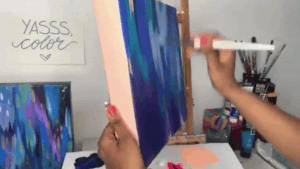 Brushstroke Techniques for Abstract Acrylic Painting — EttaVee