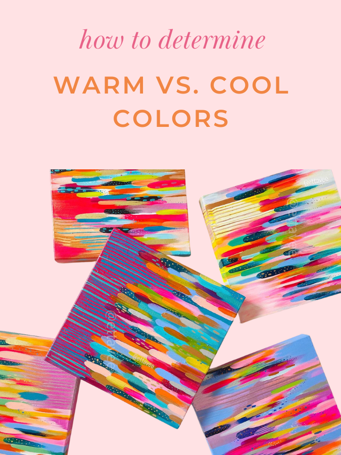 Determining Warm vs. Cool Colors — EttaVee