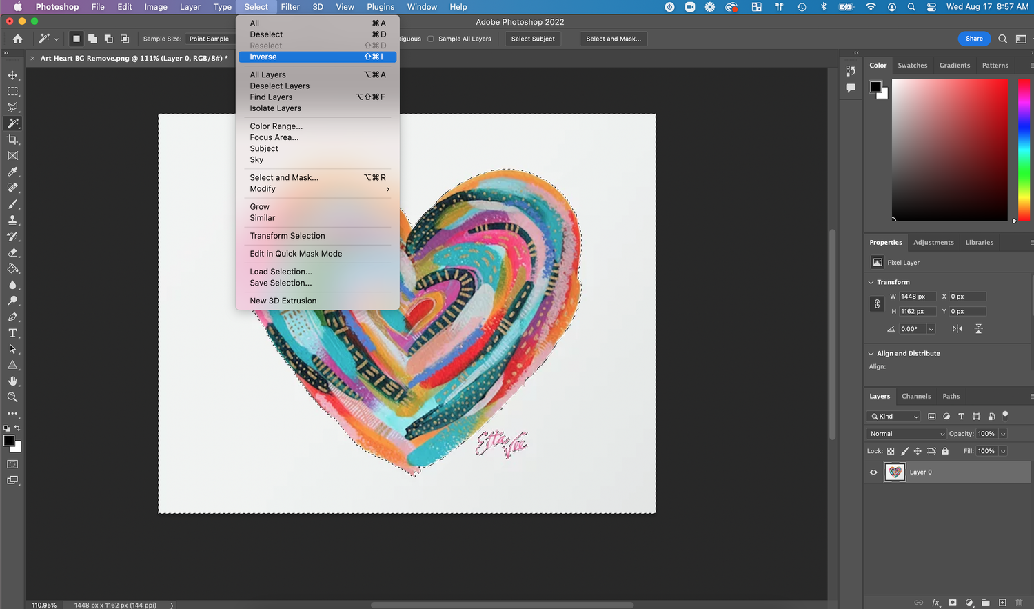 The Simple Way to Remove a Background in Photoshop — EttaVee