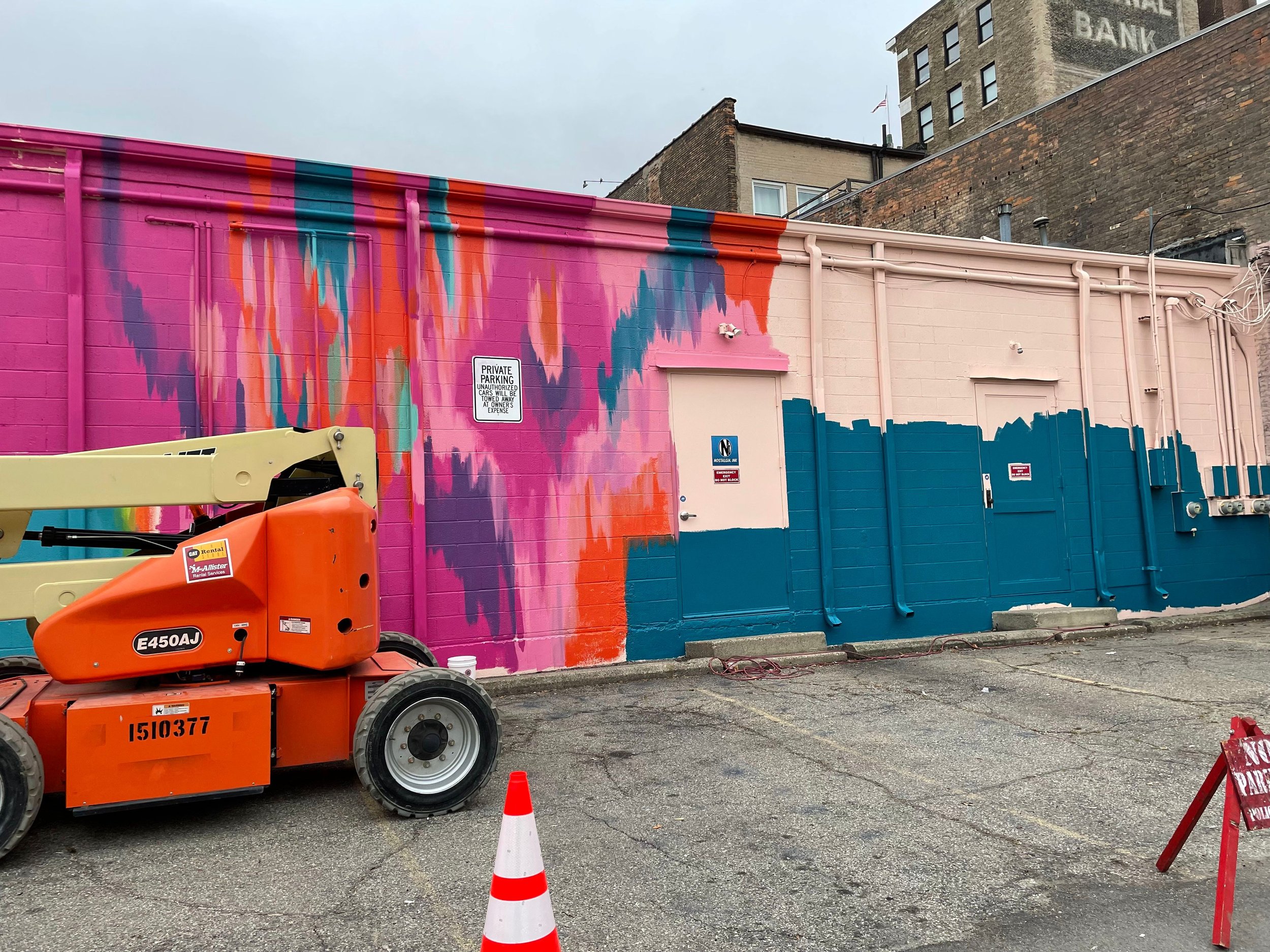 My Mural Process: A Behind the Scenes Look at What it Takes to Paint a ...