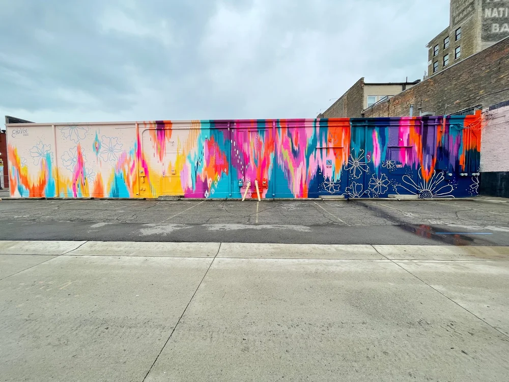 My Experience at the Bright Walls Mural Festival — EttaVee