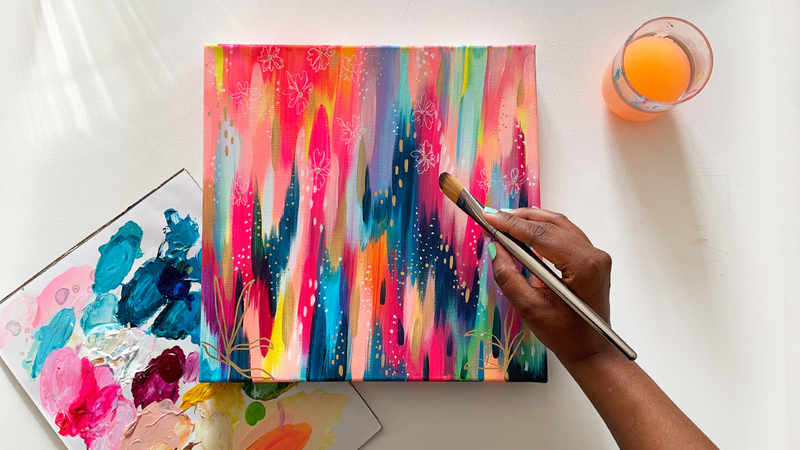 Acrylic Underpainting Techniques — EttaVee