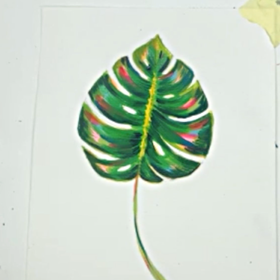 How to Paint Realistic Motifs in an Abstract Painting Style — EttaVee