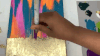 How to Apply Gold Leaf to a Painting — EttaVee