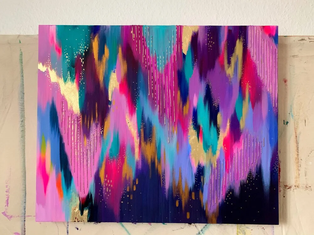 The Only 6 Colors You Need for Colorful Abstract Painting — EttaVee