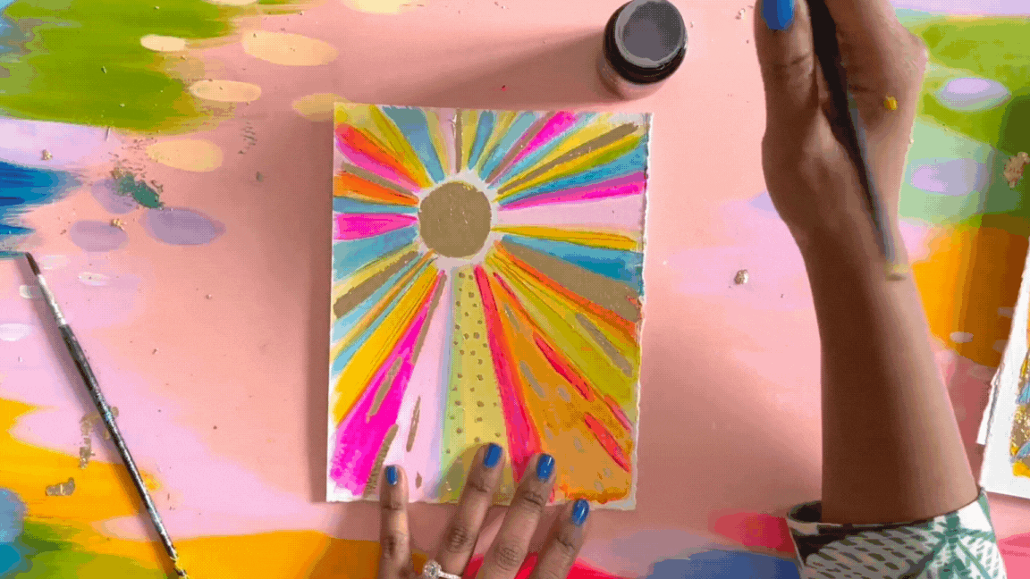 How to Seal & Varnish Gold Leaf — EttaVee