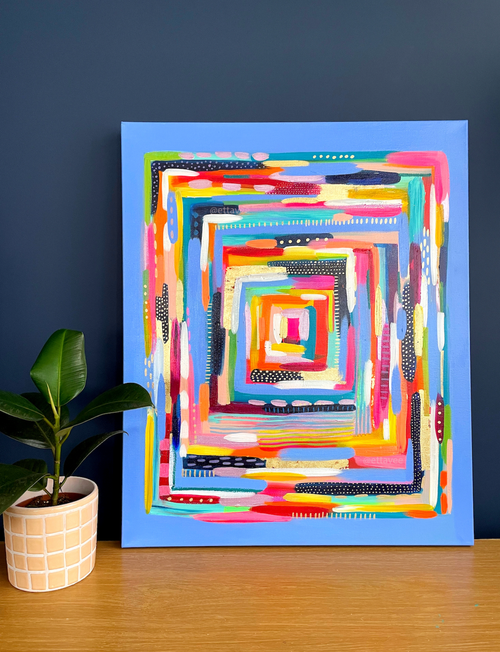 Easy Abstract Painting Ideas — EttaVee