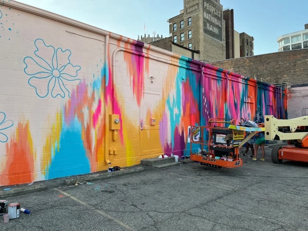 My Mural Process: A Behind the Scenes Look at What it Takes to Paint a ...