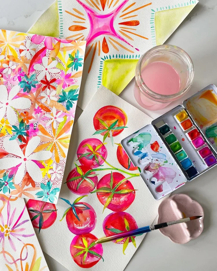 The Ultimate Guide to Creating Colorful Art — EttaVee
