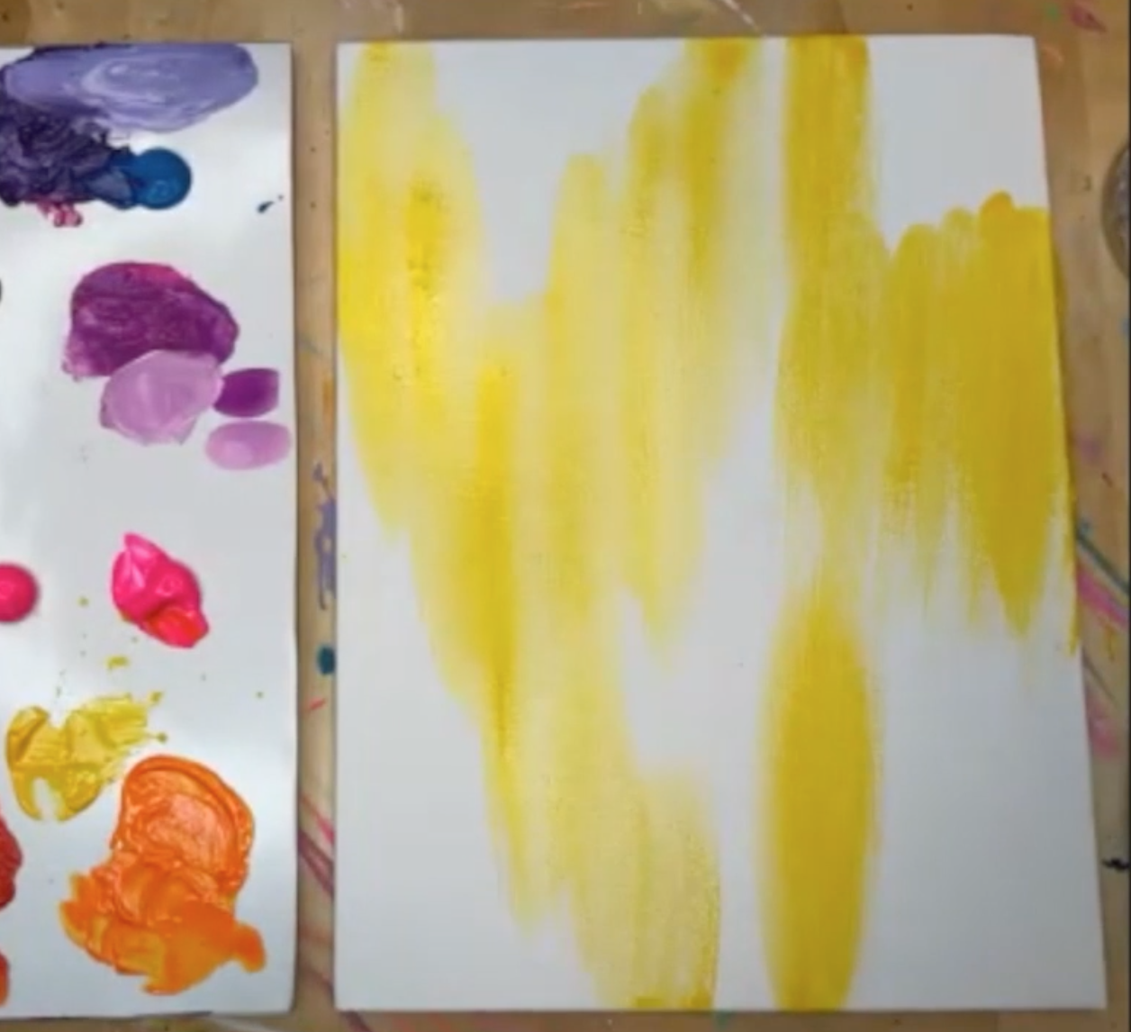 How to Paint a Spooky Abstract Painting — EttaVee