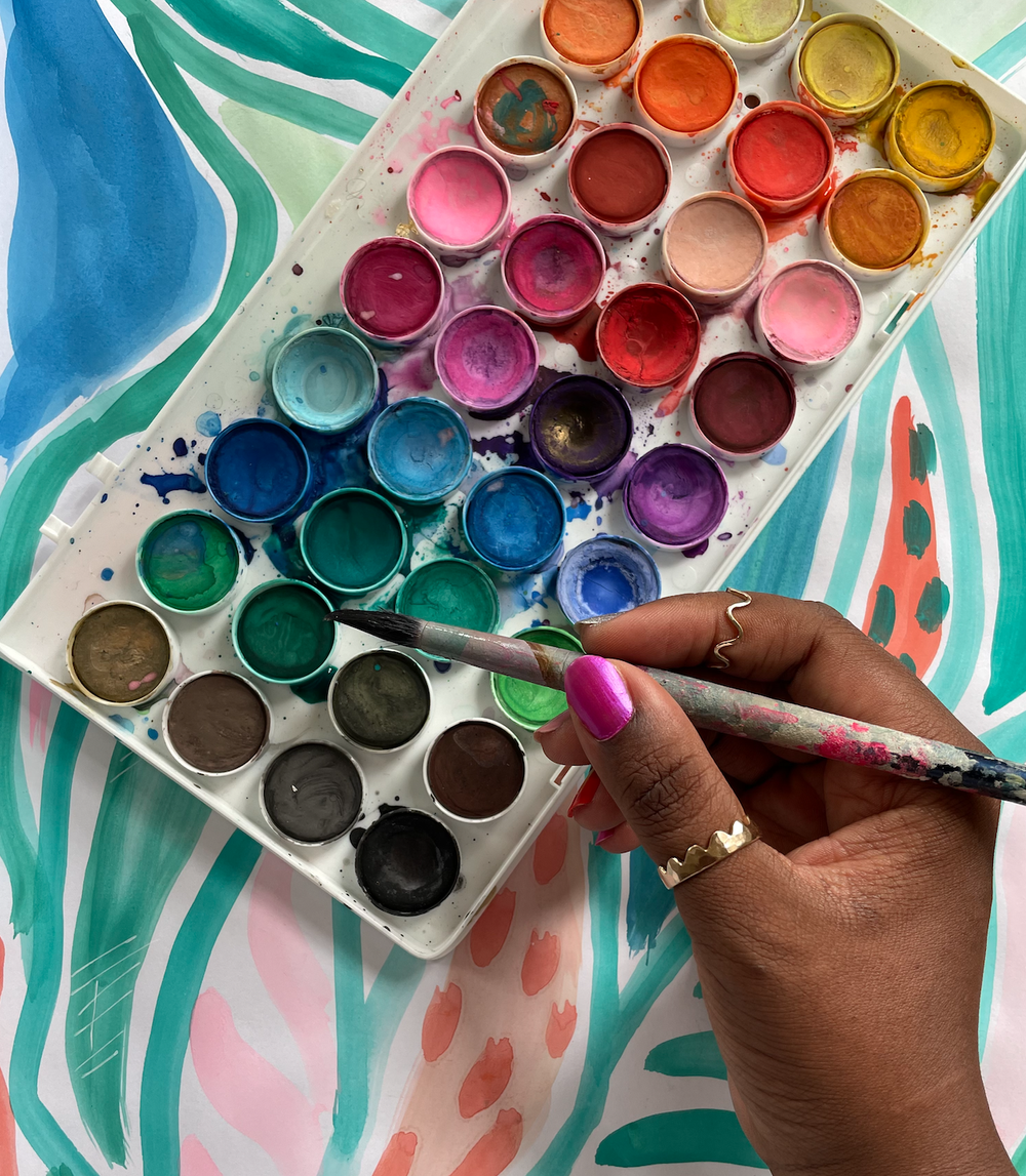 How to Use Painting as a Form of Self-Care — EttaVee