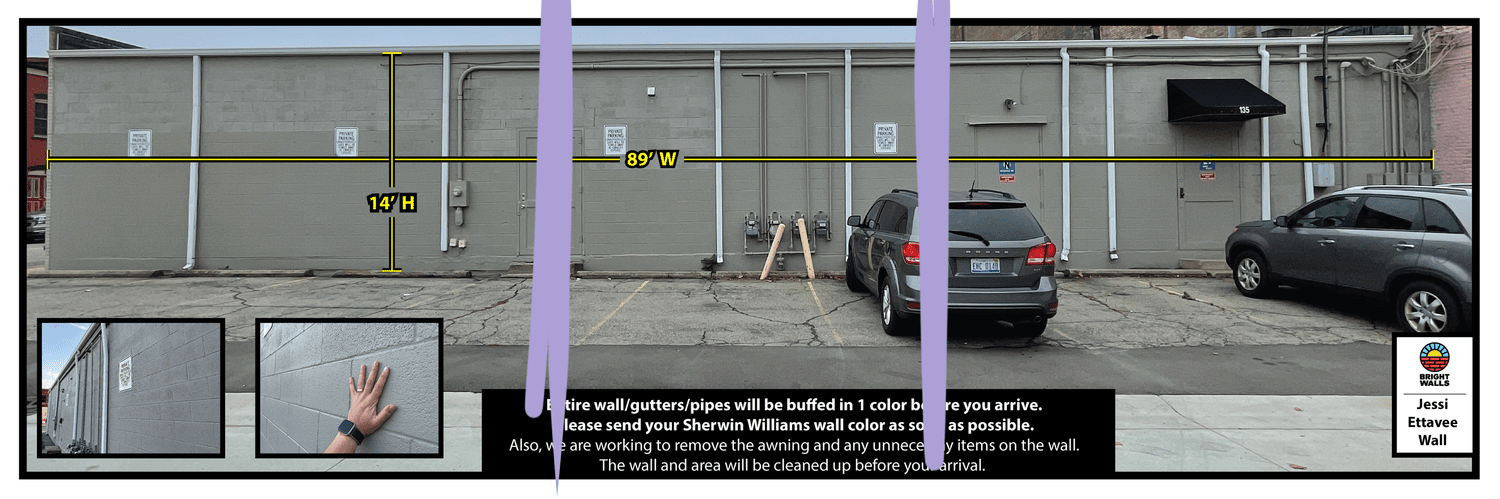 My Mural Process: A Behind the Scenes Look at What it Takes to Paint a ...