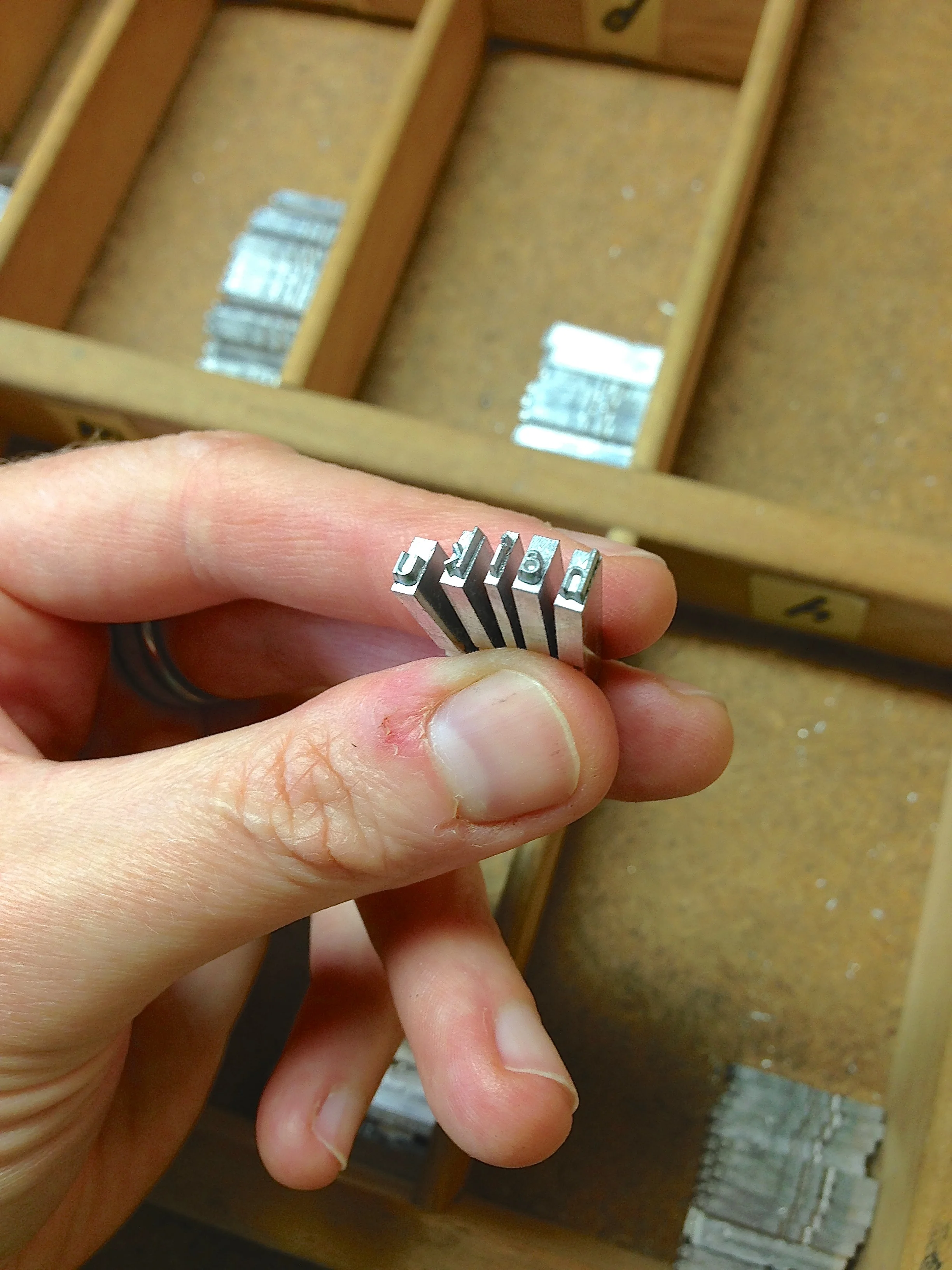 A Letterpress Lexicon, Part 4: Spacing Out — St Brigid Press