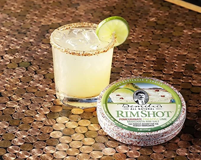 Margarita RimShot Salt Tin — Metro•Home•Style
