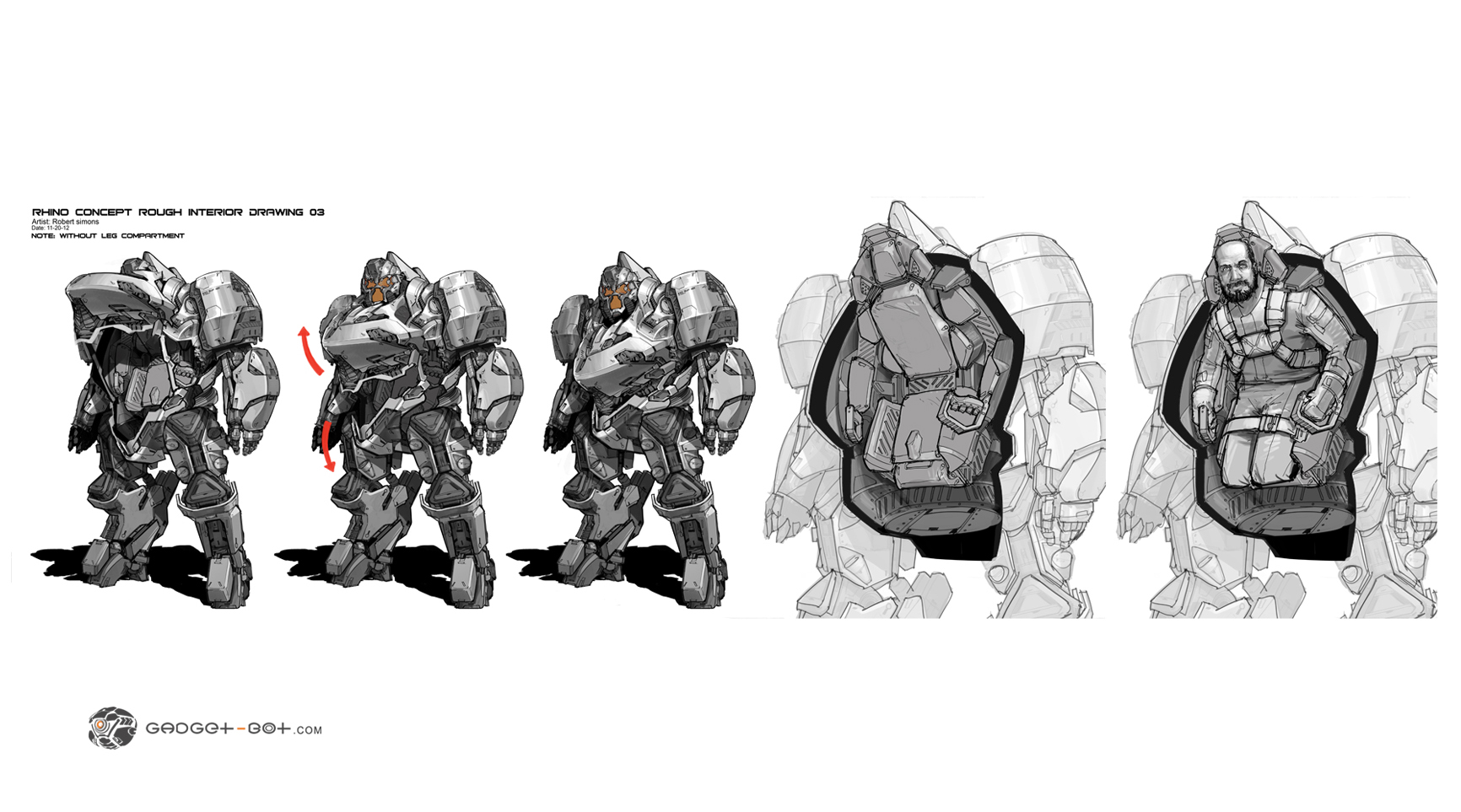 The Amazing Spider Man 2 Rhino Concept Art