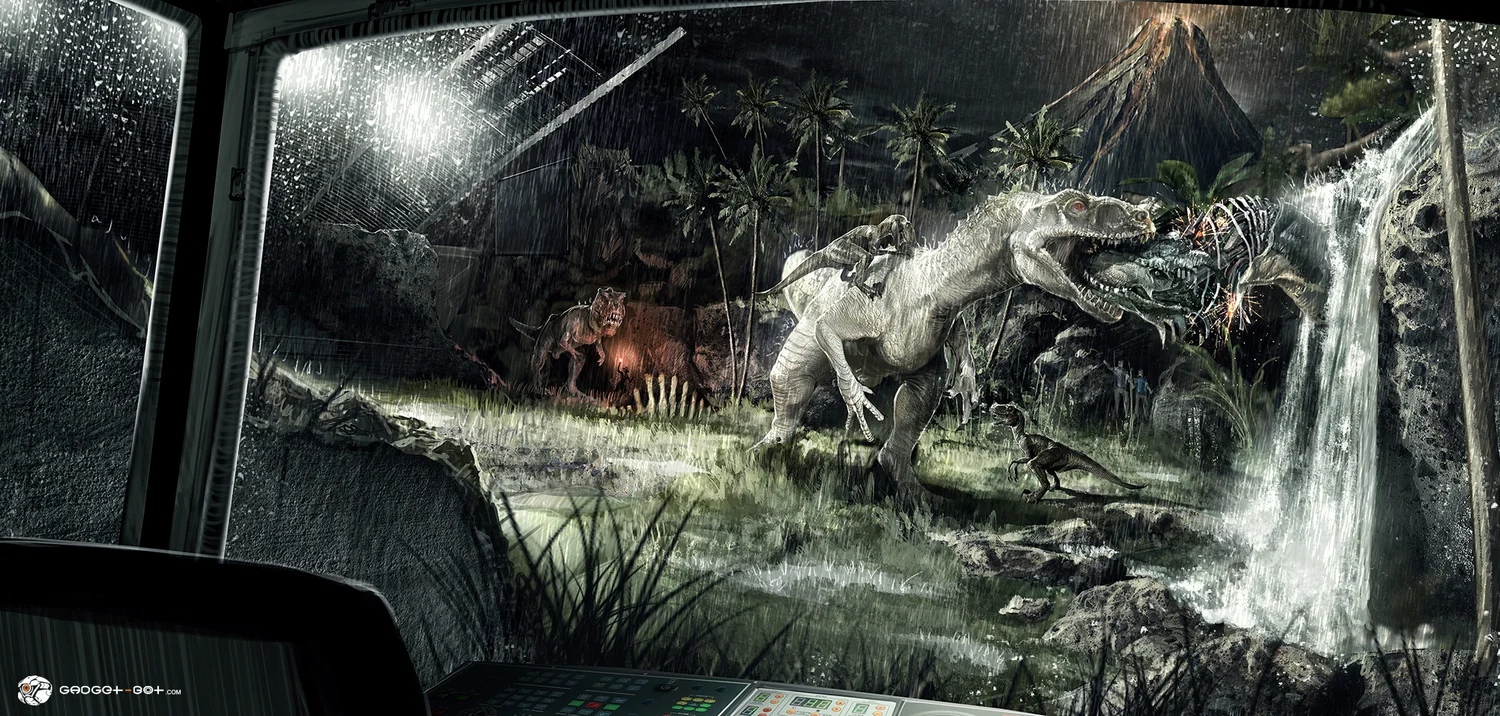 The Lost World Jurassic Park Concept Art