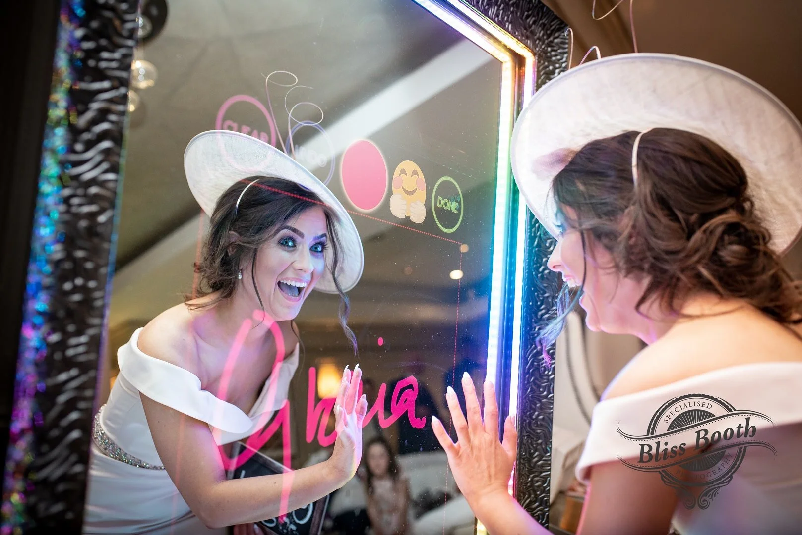Magic Selfie Mirrors Hire by Bliss Booth