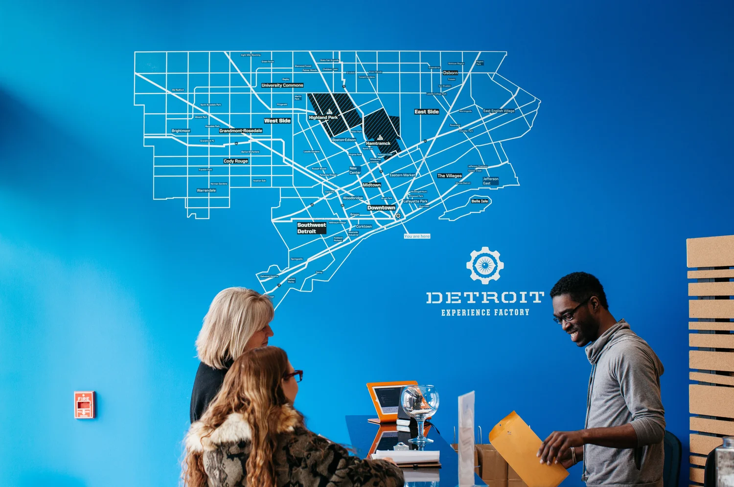 Detroit Experience Factory — good done daily.