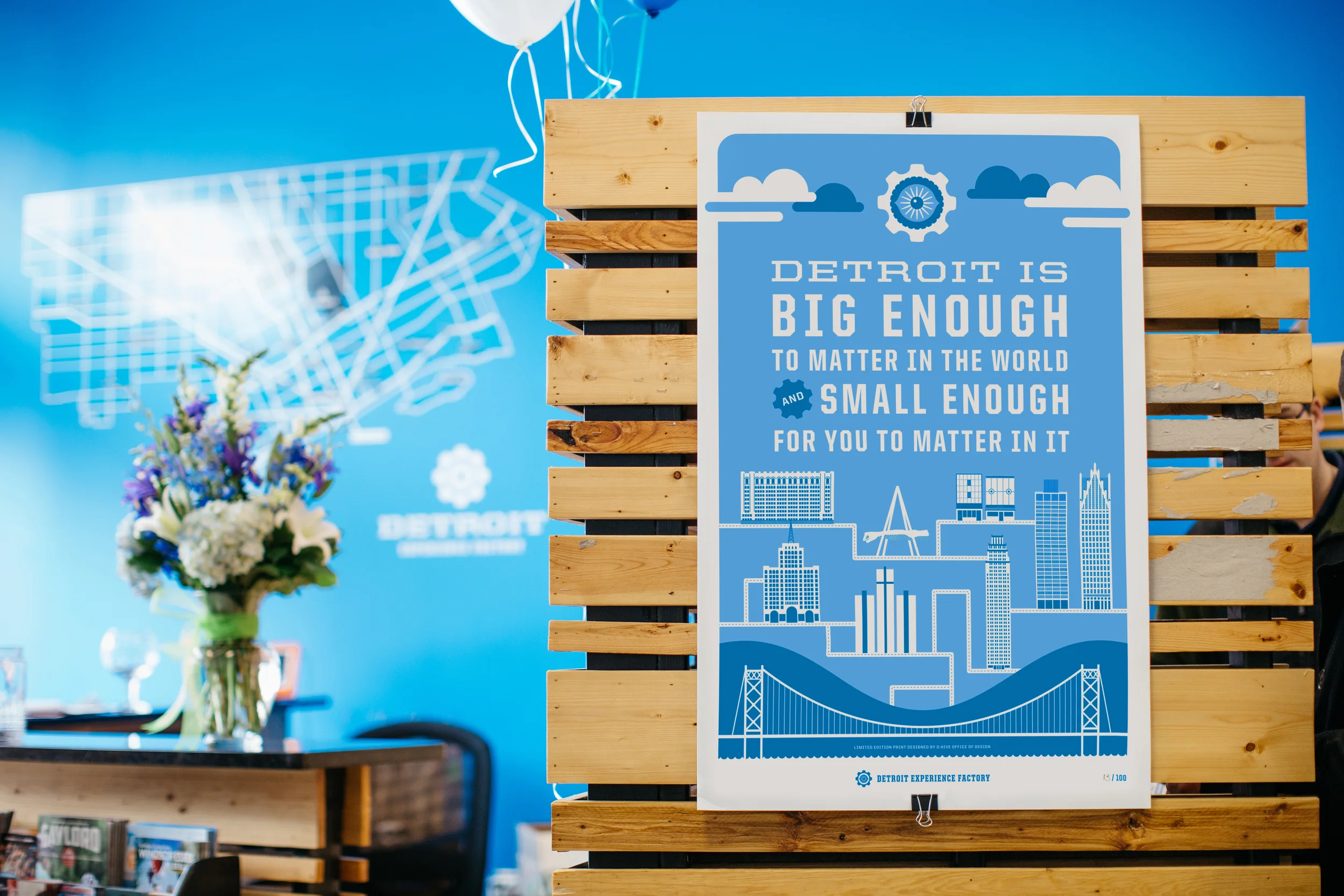 Detroit Experience Factory — good done daily.