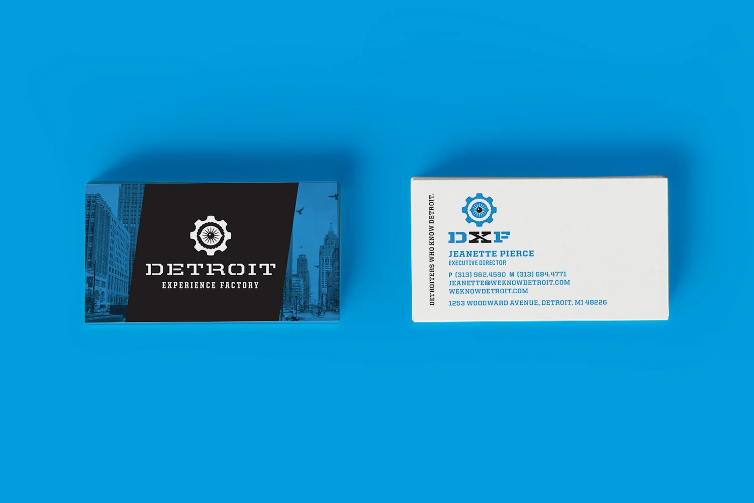 Detroit Experience Factory — good done daily.