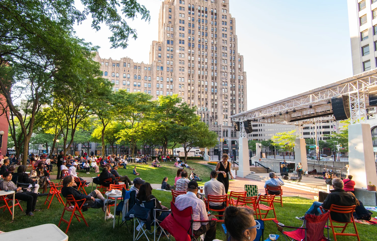 New Center Park — good done daily.