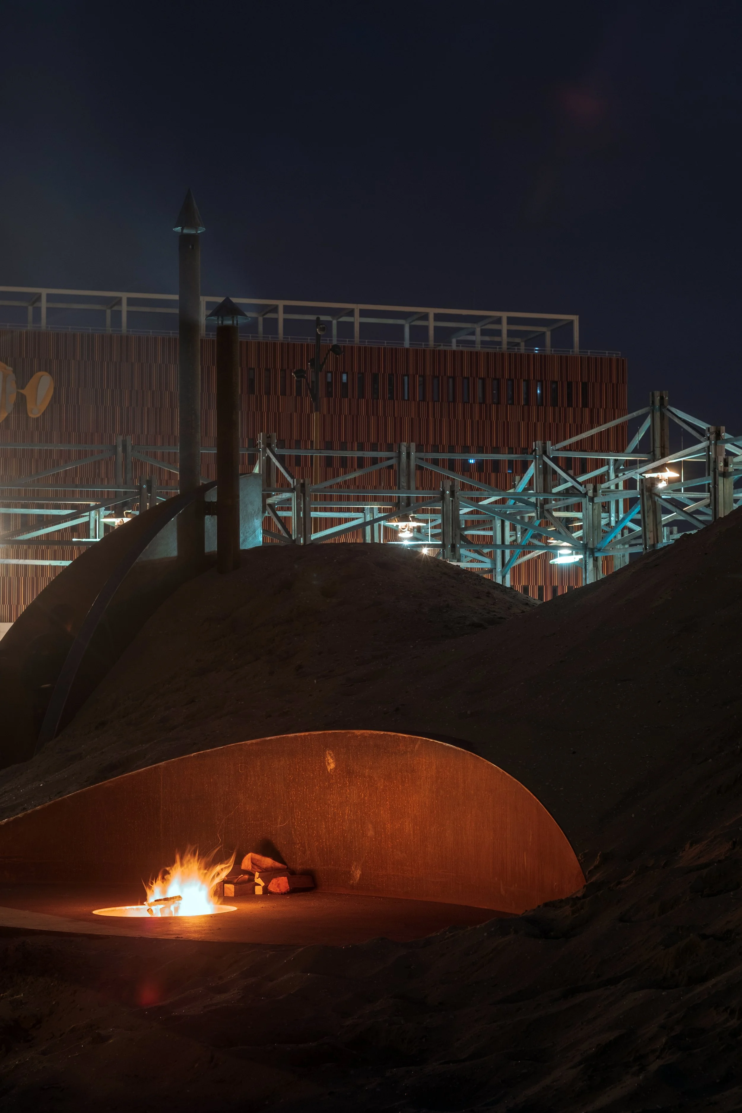 The Fire Dunes — Studio Ossidiana