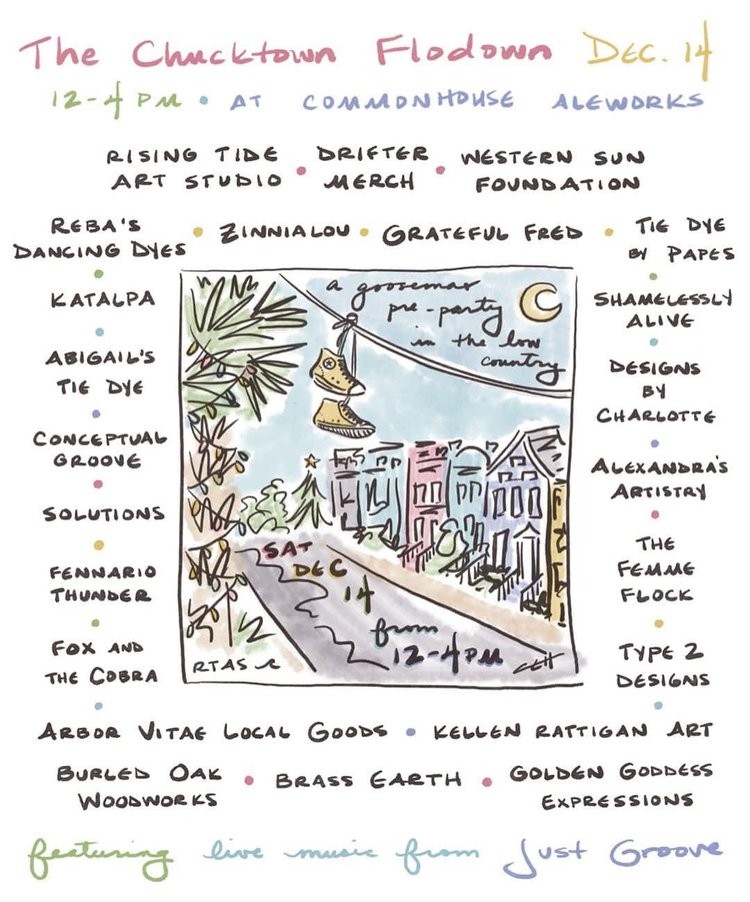 Chucktown Flodown: A Goosemas Pre-Party in the Low Country — Drifter Merch