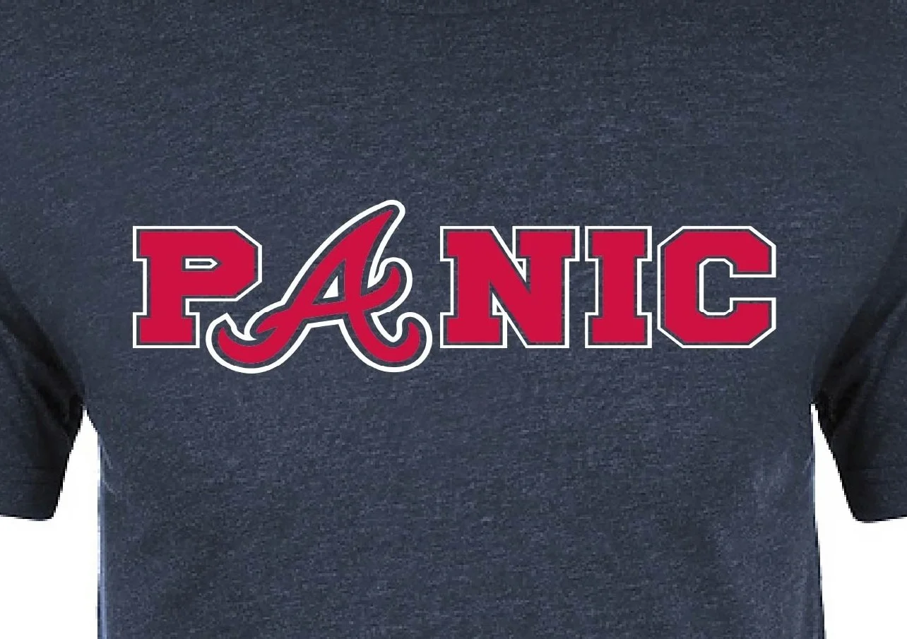 Braves Panic T-Shirt and Tank Top — Drifter Merch