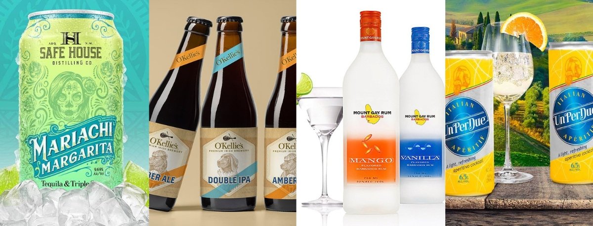 Beverage Label Design Tips to Make Your Product Pop