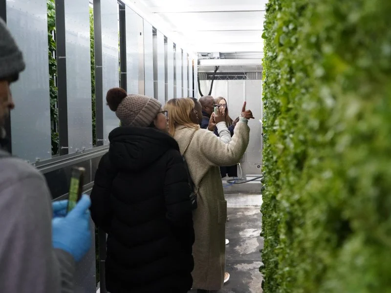 Hydroponic Growing Setup | Urban Farming with Freight Farms