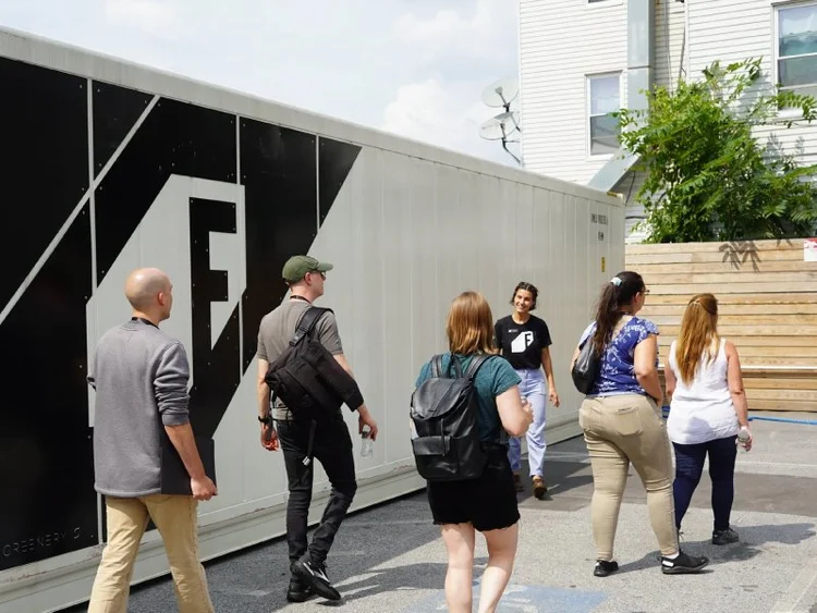 Hydroponic Growing Setup | Urban Farming with Freight Farms