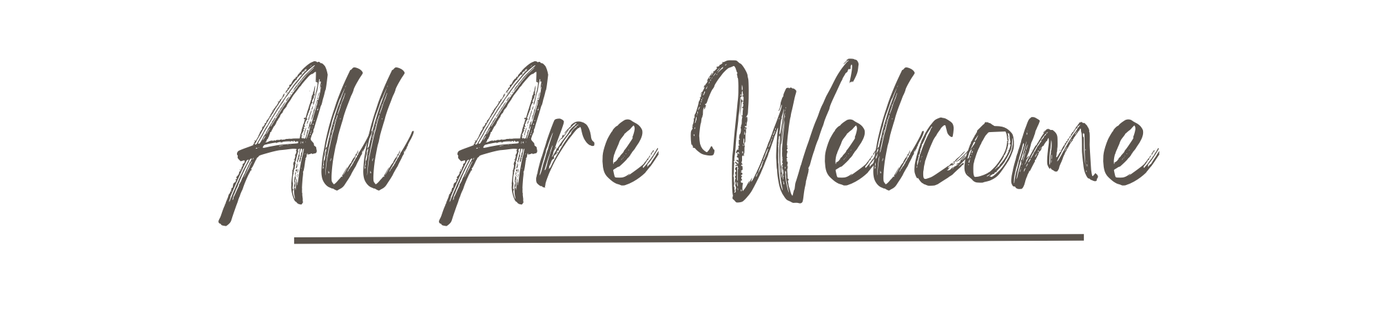 All Are Welcome — Alleluia Lutheran Church