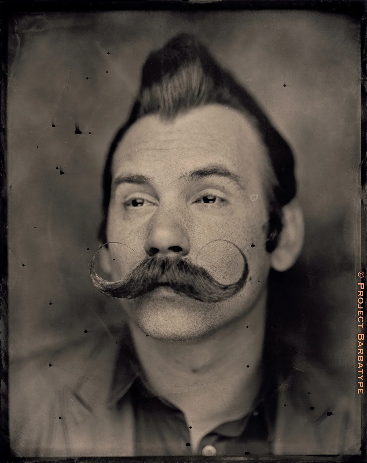 1920 Boxer With A Mustache