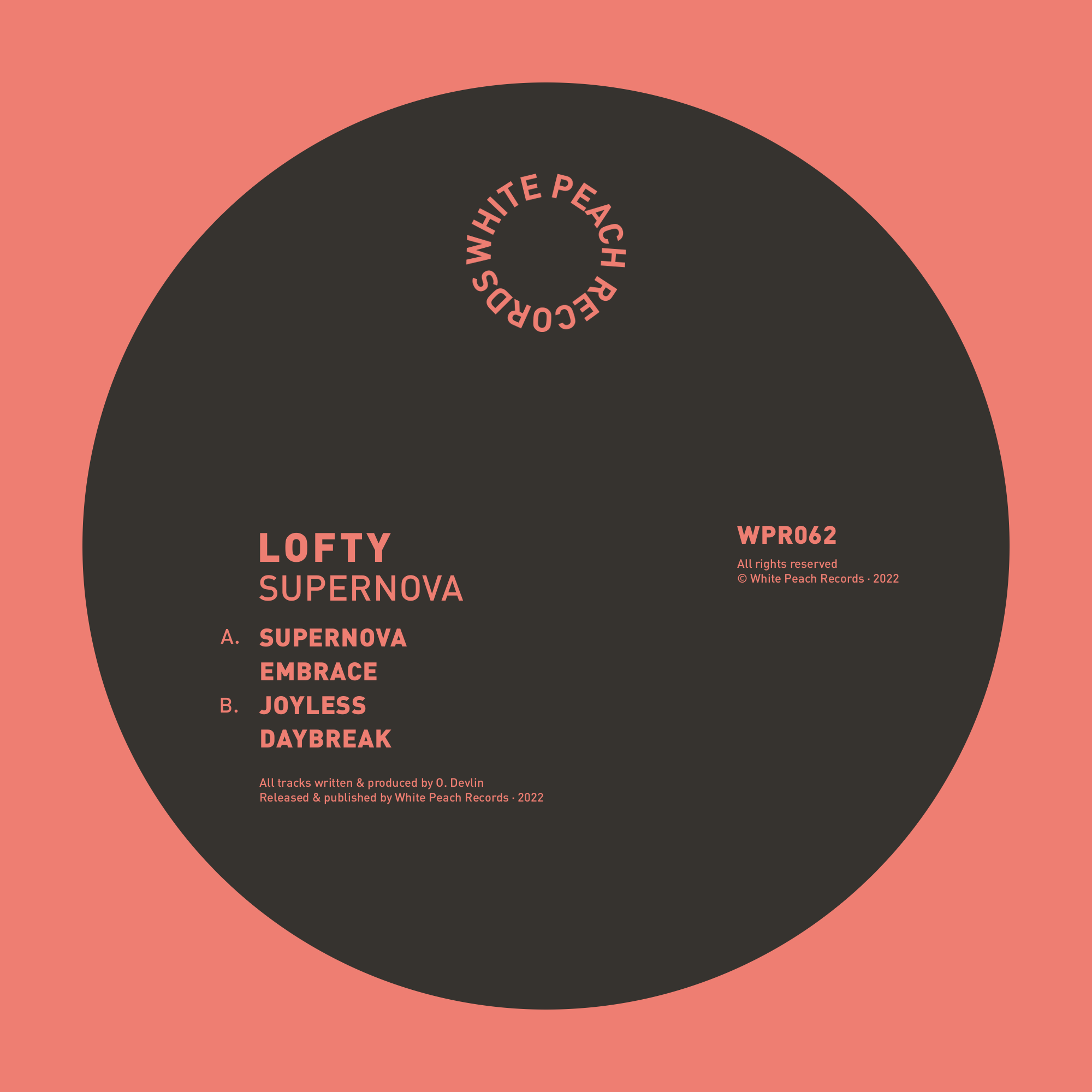 WPR062 - Lofty - Supernova - Digital — White Peach Records