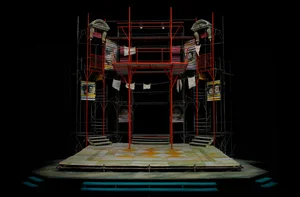 Ming Cho Lee, Scenic Design Theater Boxes, NYPL Lincoln Center ...