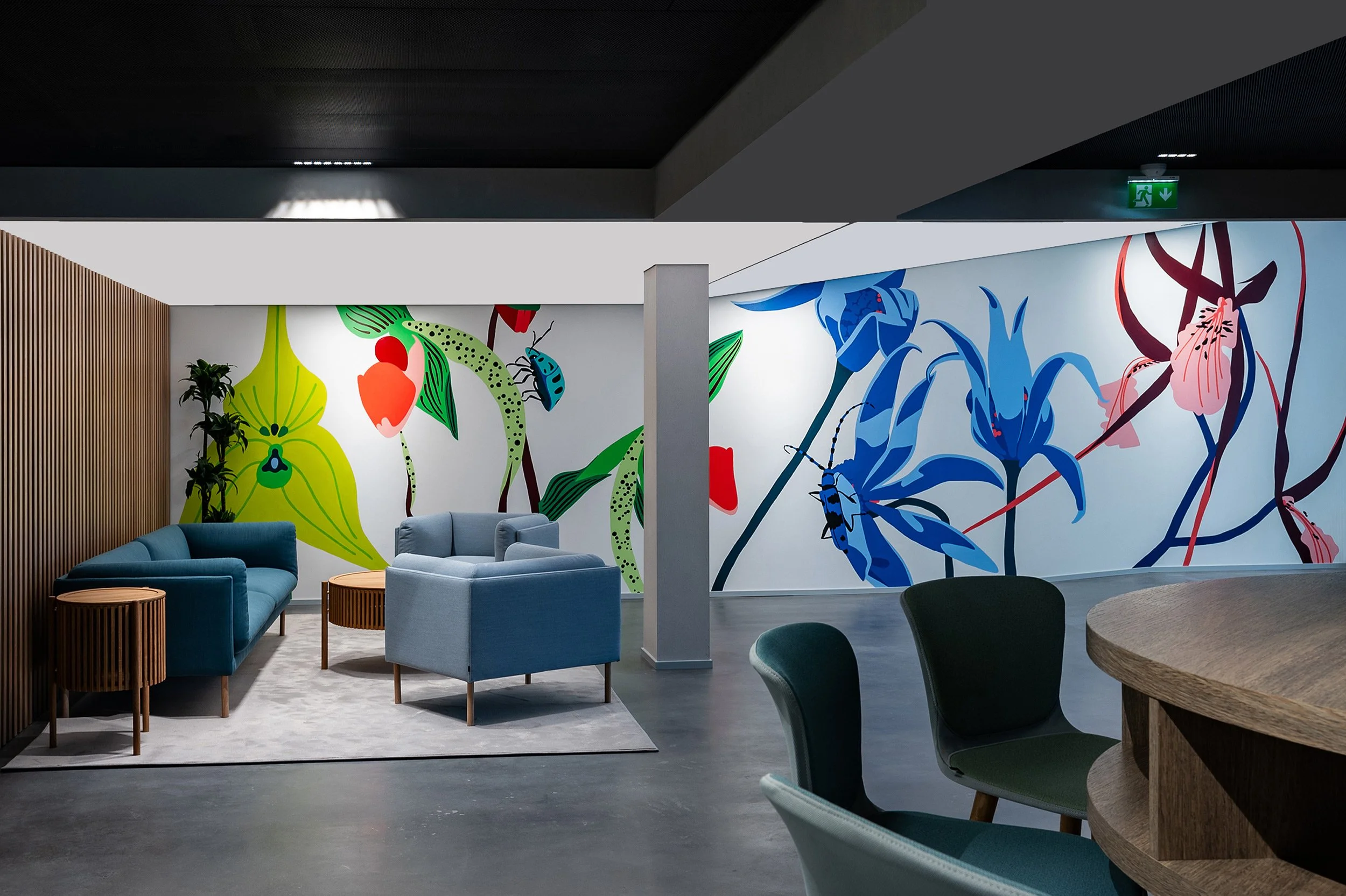 Transform Your Office Like IBM: The Benefits of Floral Mural Art in a ...