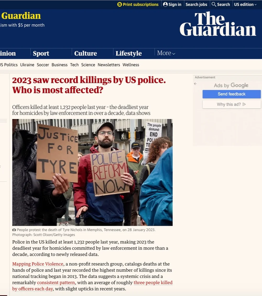 Mapping Police Violence
