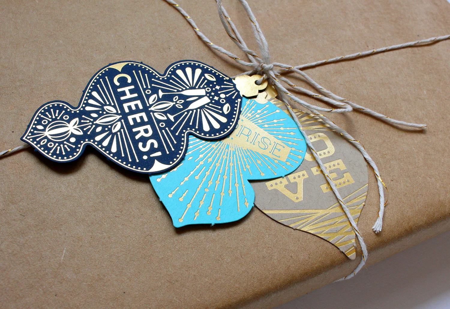 Holiday Punch Gift Tags — CatCoq