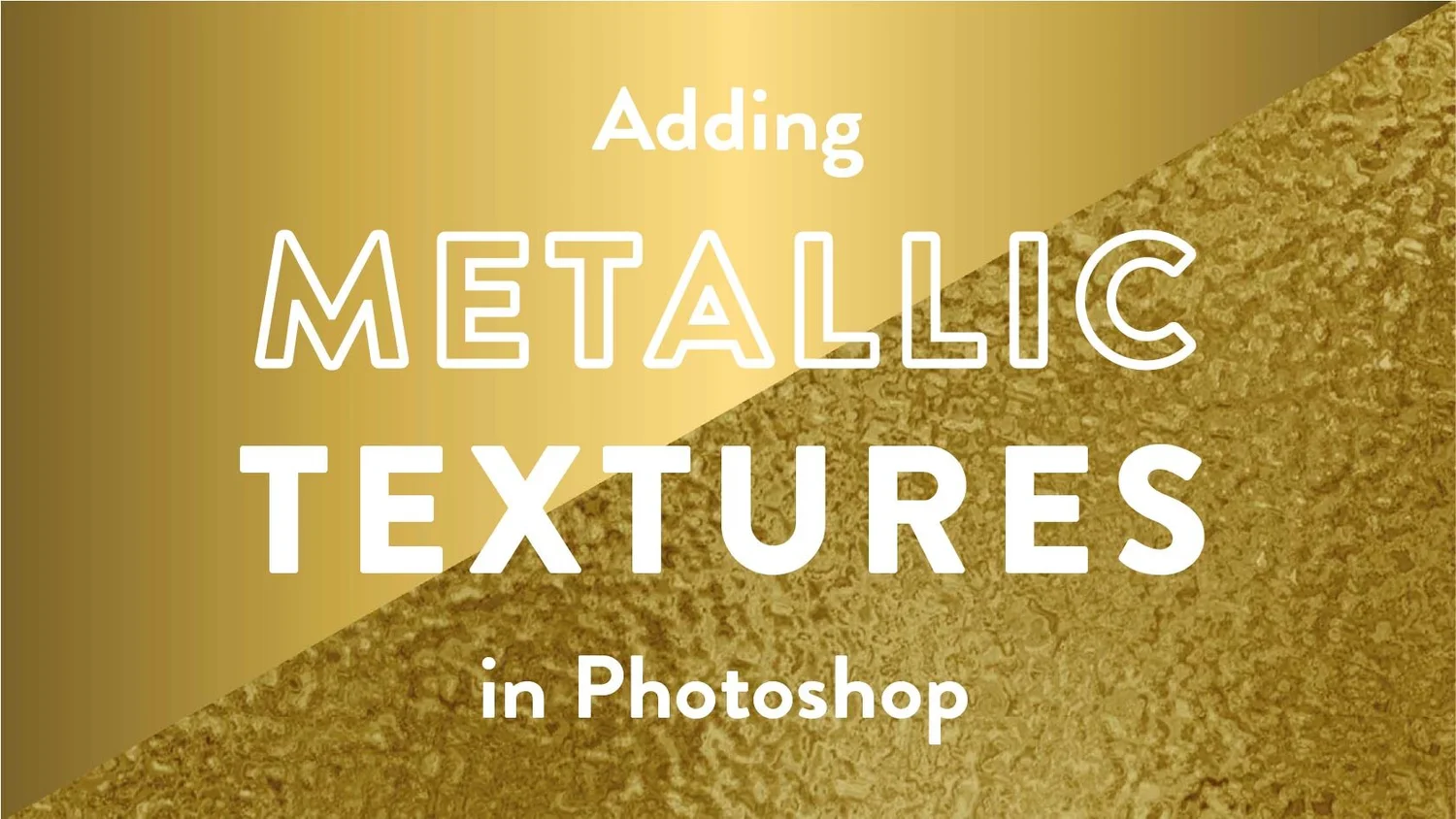 Adding Metallic Textures in Photoshop — CatCoq