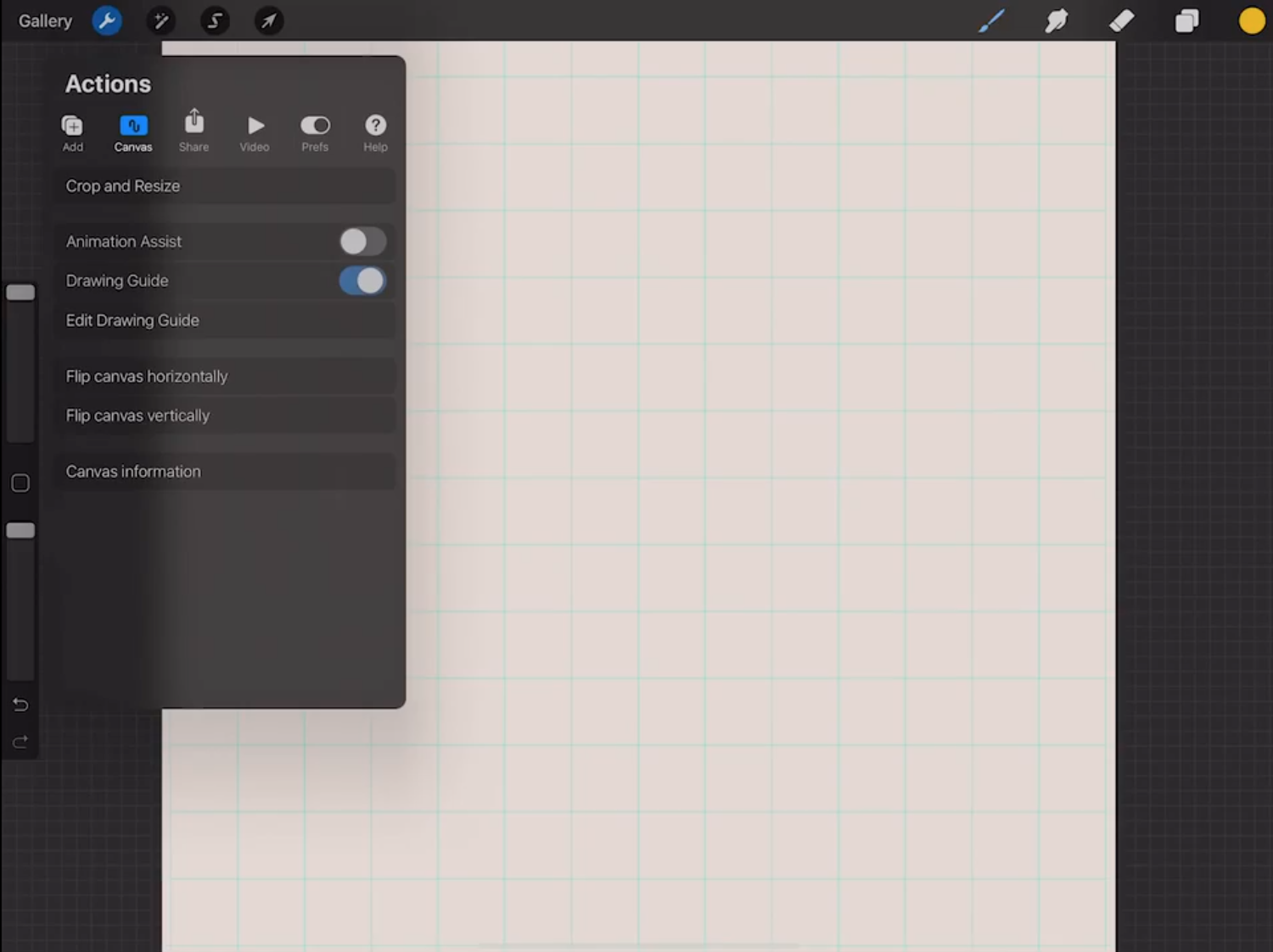How To Draw Grid In Procreate