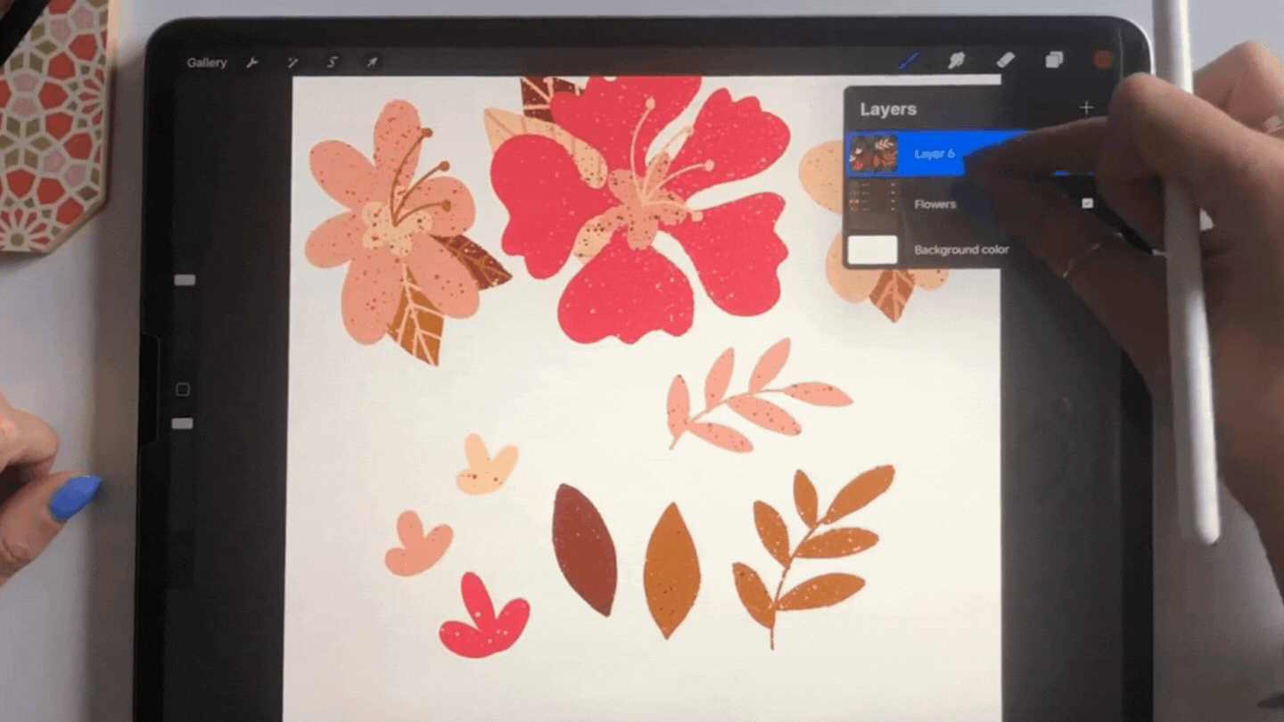 How to Make a Seamless Pattern in Procreate — CatCoq